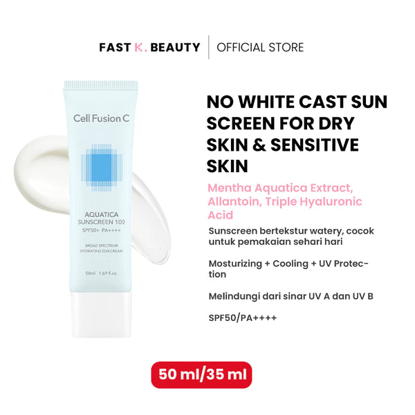 CELL FUSION C Aquatica Sunscreen 100 SPF50 PA++++ 35ml– Fast K. Beauty