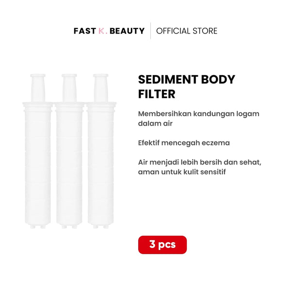 SEASEE Sediment Shower Body Filter 3 Pcs Portable– Fast K. Beauty