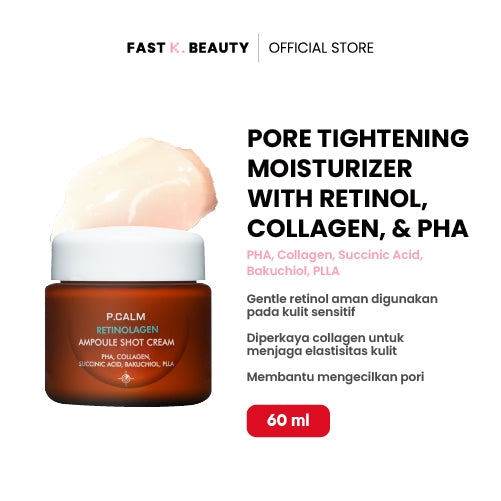 P.CALM All Skin Retinolagen Ampoule Shot Cream– Fast K. Beauty