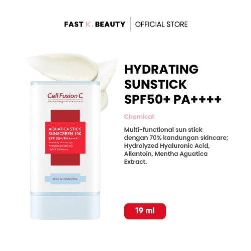 CELL FUSION C Aquatica Stick Sunscreen 100 SPF50+/PA+++– Fast K. Beauty
